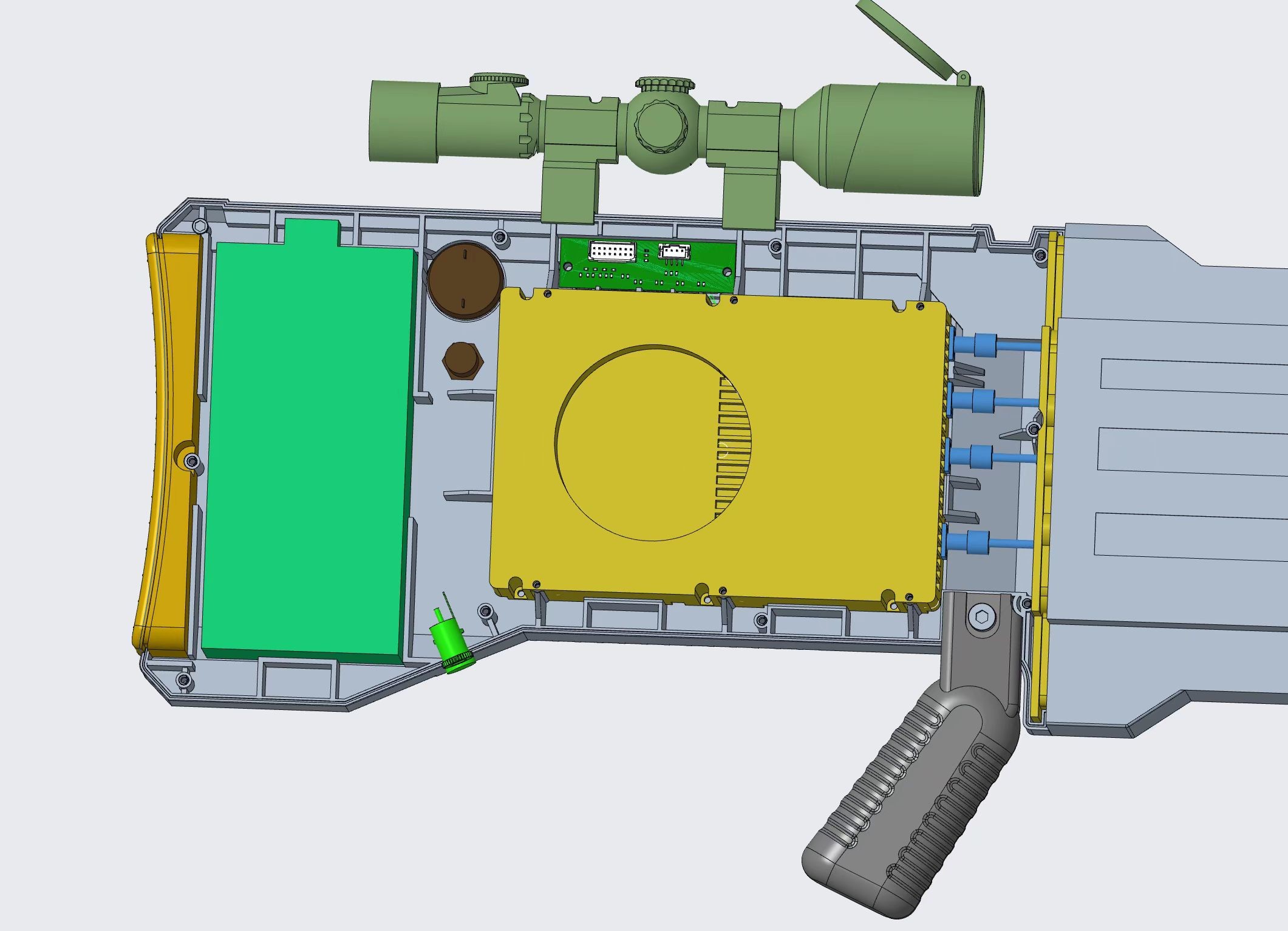 Highly Integrated 3 Bands Digital Anti Drone System Jamming Module ...