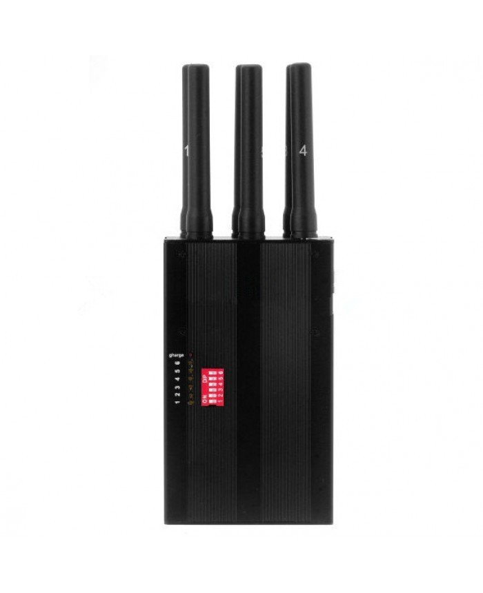 GSM 2G 3G 4G Radio Signal Jammer Blocker Device UP TO 30M 7W 6 ANTENNAS