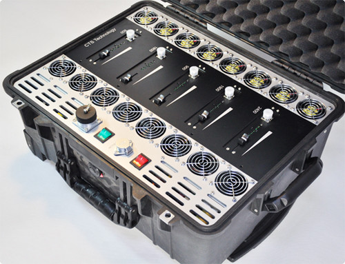 High Mobility 200W Bomb Signal Jammer For VIP Protection And Anti - Terror