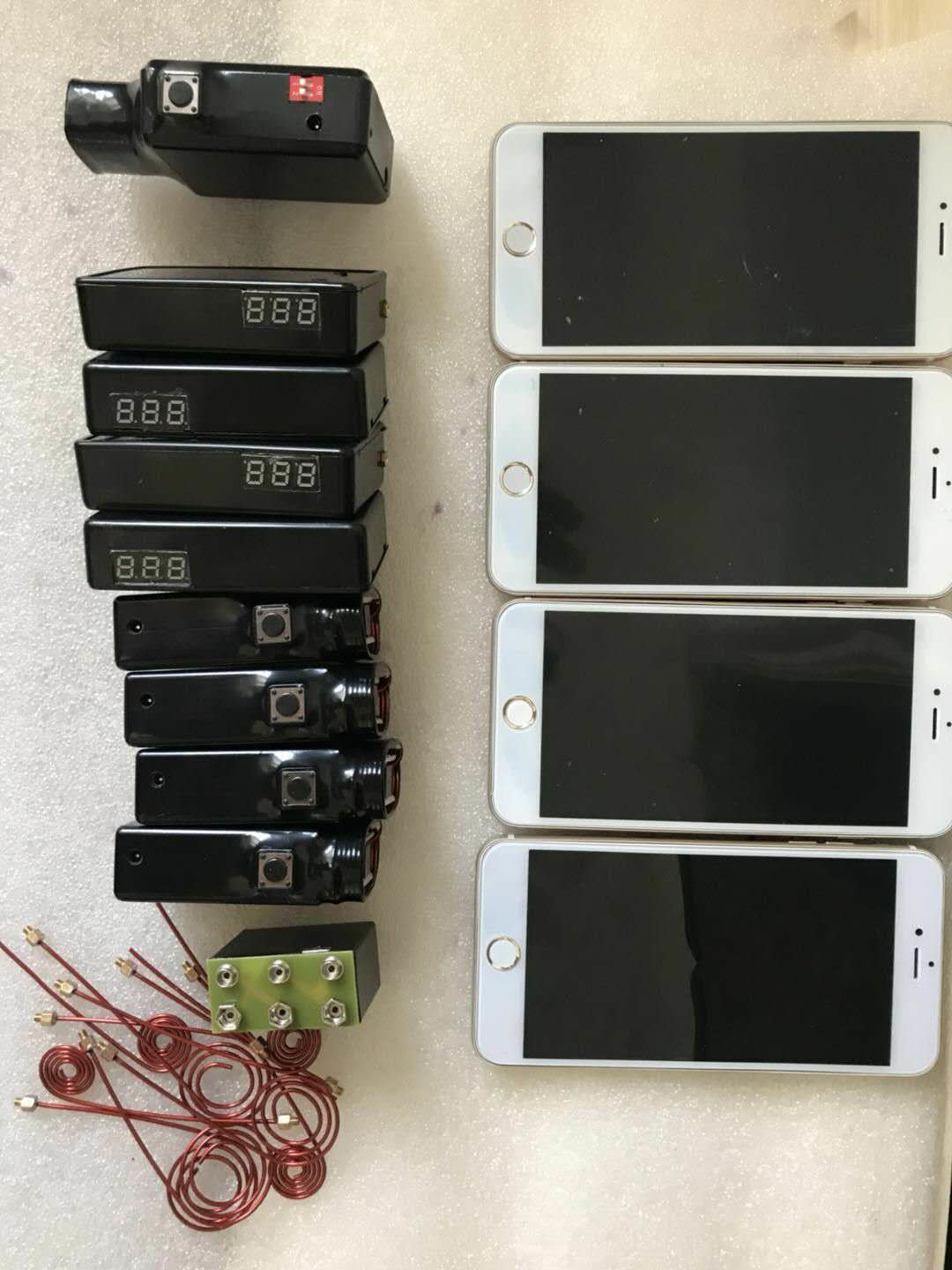 Anti Alarm UHF VHF Jammer , High Power Emp Jammer For Slot Machine 56MHZ